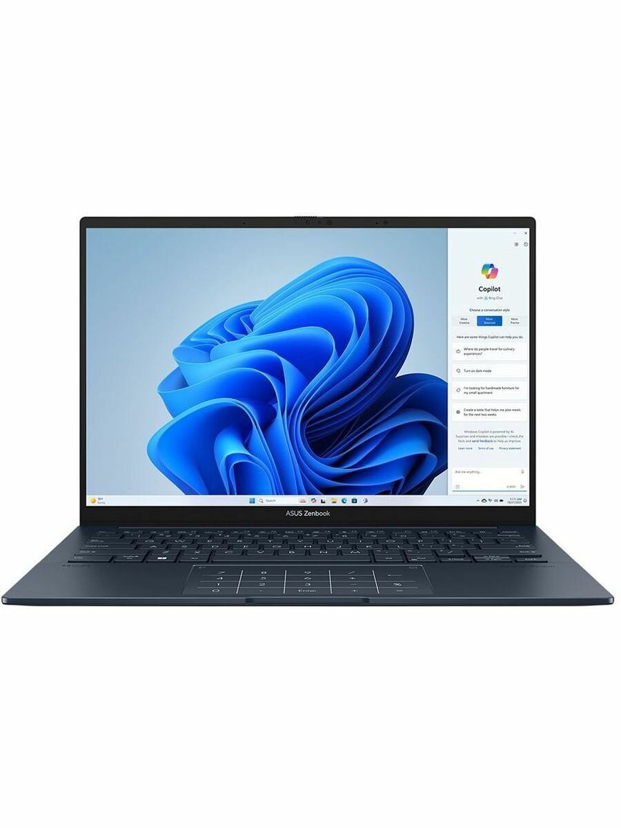 Ноутбук ASUS ZenBook 14 OLED UX3405CA-PP1158 14" (90NB14W1-M01PP0) Без ПО