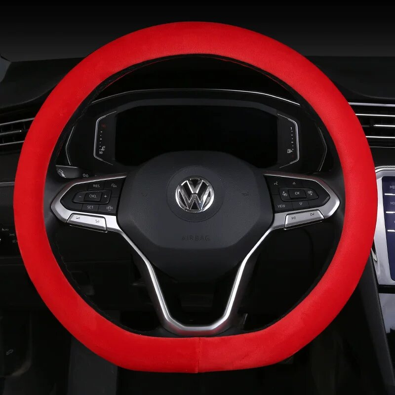 Volkswagen Golf Tanyue Tuyue Tanyue Lingdu Touron Lange CC короткий плюшевый чехол на руль для теплотехнического