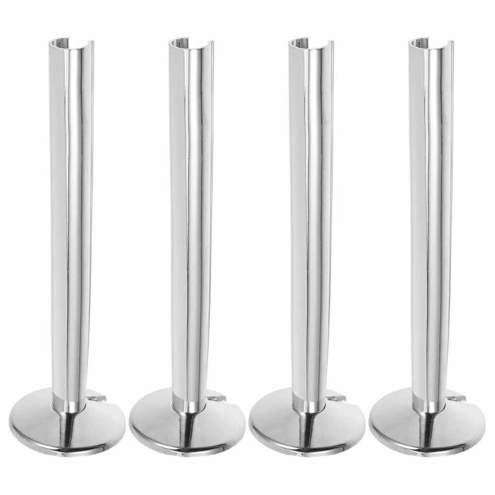 Пластиковые серебристые накладки для труб радиатора, 8 шт, для украшения домашнего интерьера