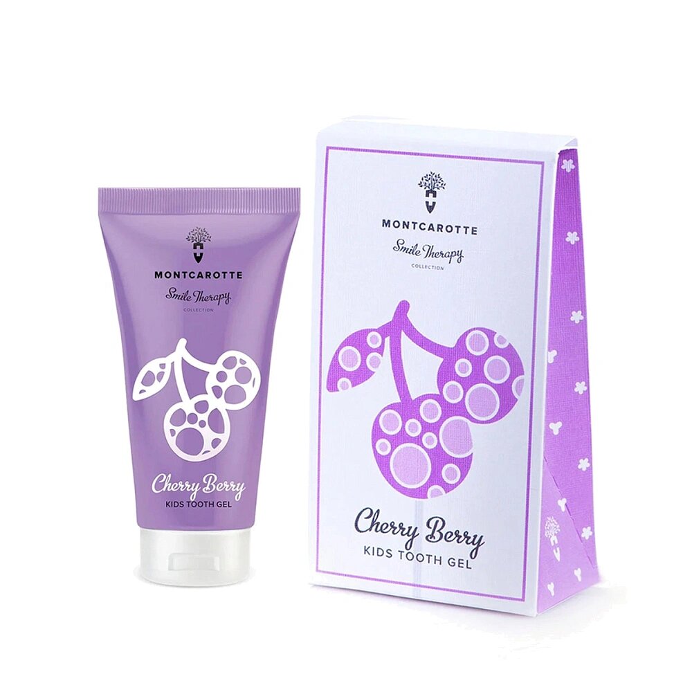 Зубной гель Montcarotte Kids Tooth Gel со вкусом вишни, 30 мл