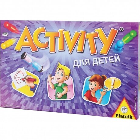Настольная игра PIATNIK 793394 Activity Вперед для детей