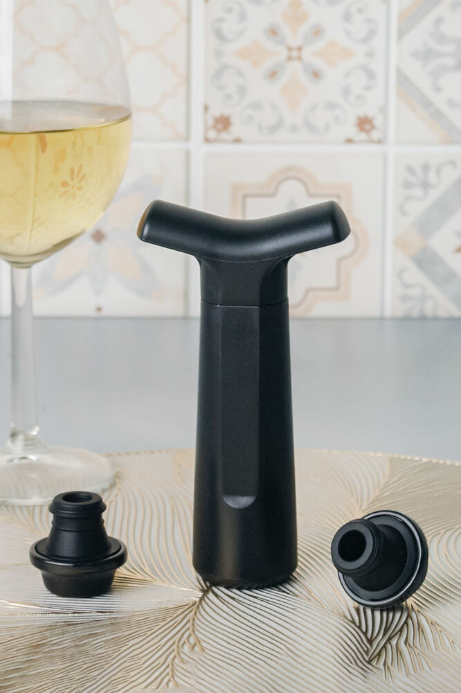 Вакууматор с 2 пробками для вина гарнача, Koopman International 170484080