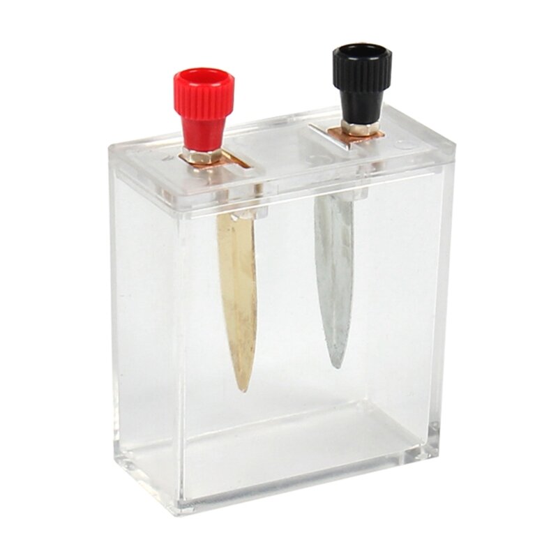 Пример эксперимента по выработке электроэнергии в морской воде для детей и студентов, изучающих Физику и принципы электричества