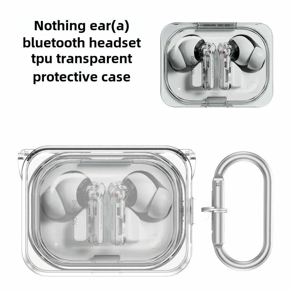 Прозрачная защитная крышка для наушников for Nothing Ear (a)
