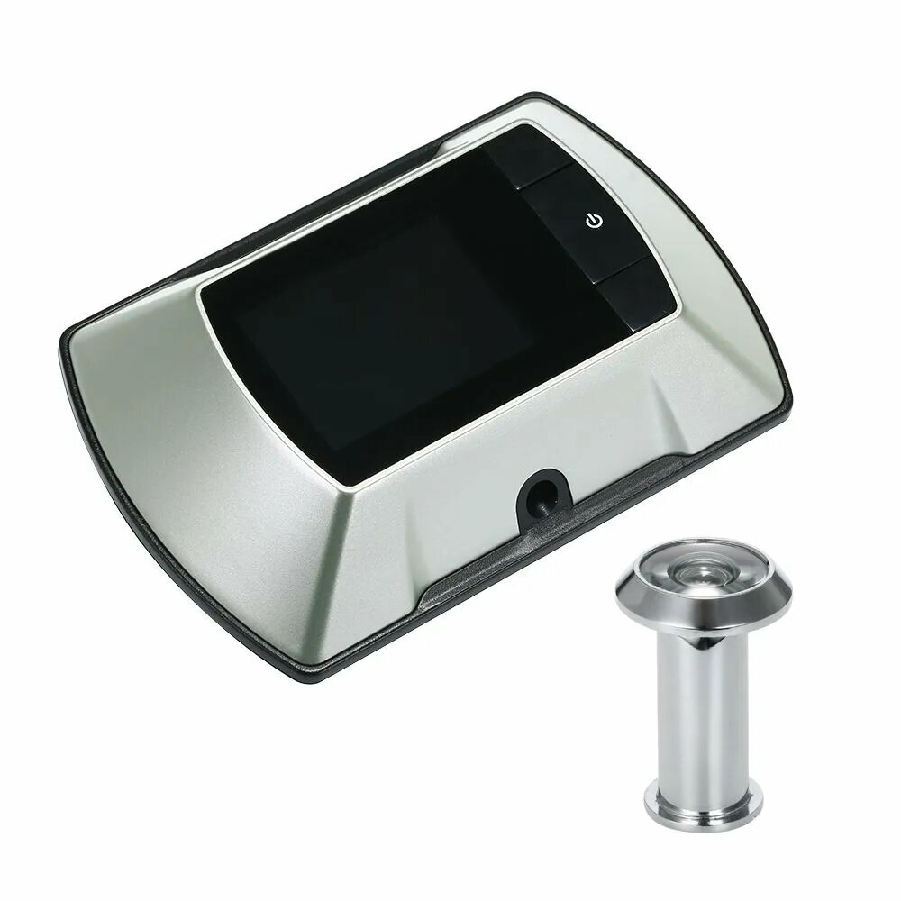 Электронный дверной глазок (цифровая система видеонаблюдения) с 2,4-дюймовым TFT LCD цифровым дисплеем.