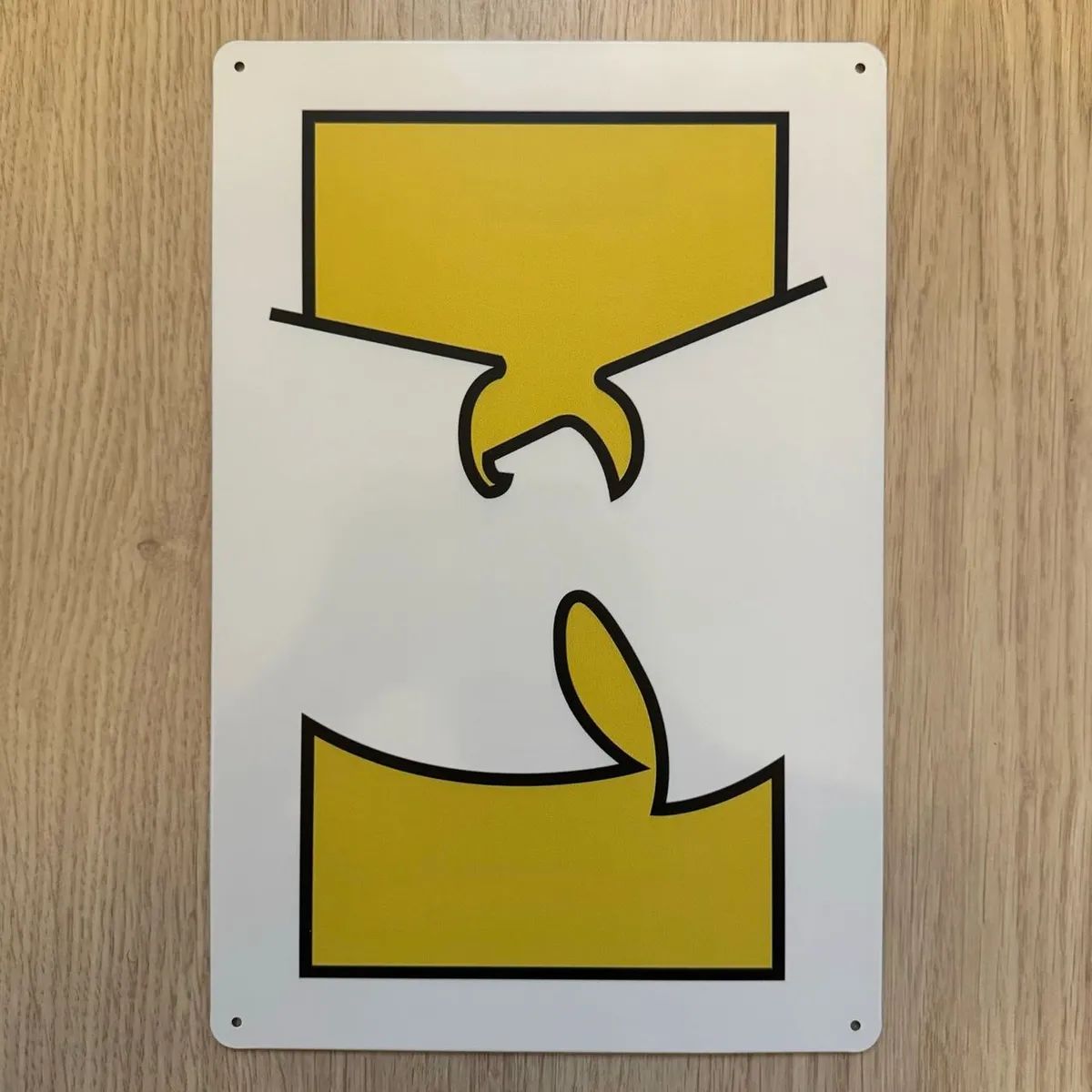Табличка металлическая интерьерная Art Арт Wu-Tang Wutang