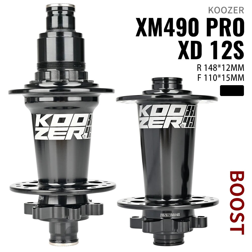 Втулка колеса Koozer XM490 PRO Boost 28H стальная 110x15 148x12 XD 32H
