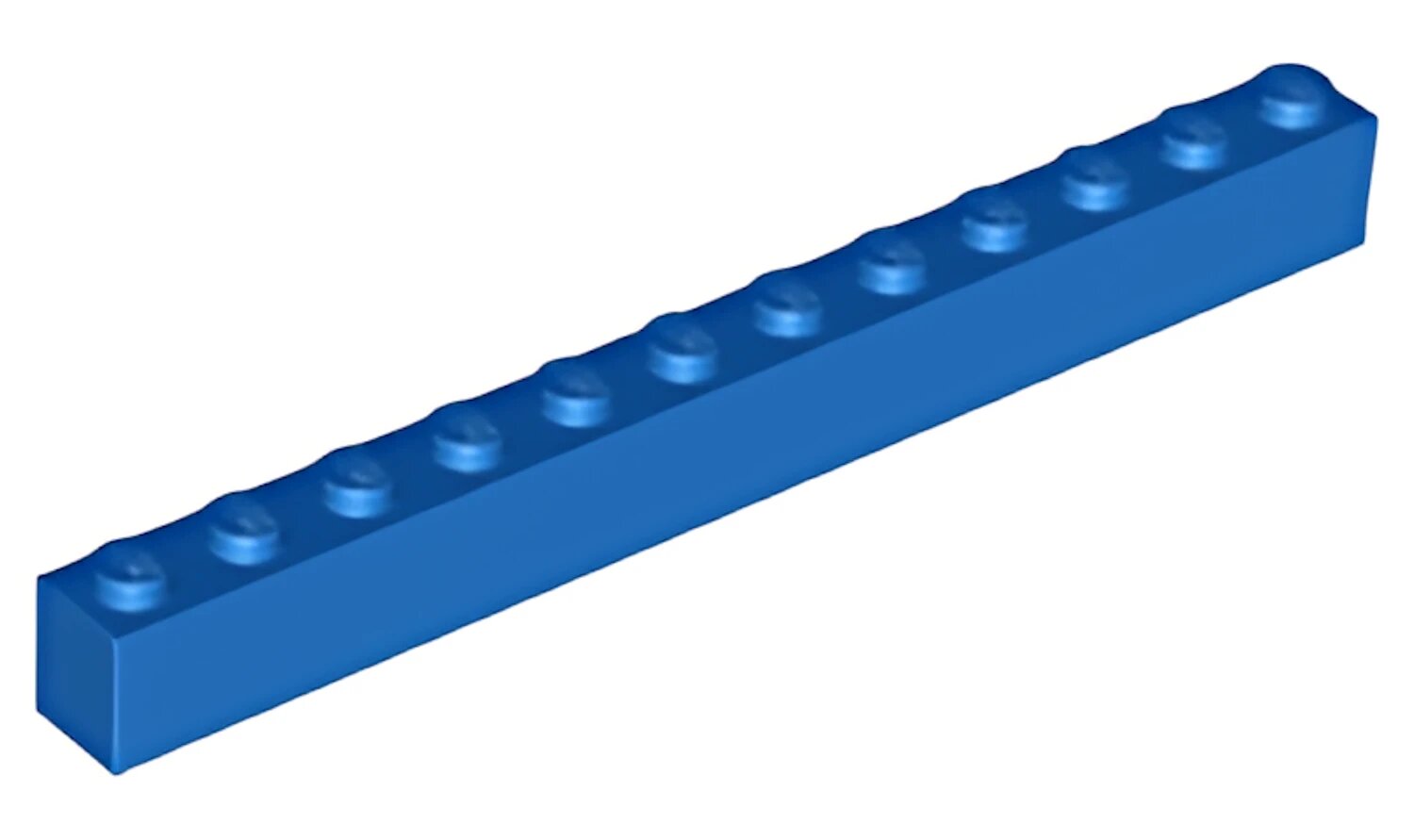 Деталь LEGO Кирпич LEGO Brick 1 x 12 6112 Blue U