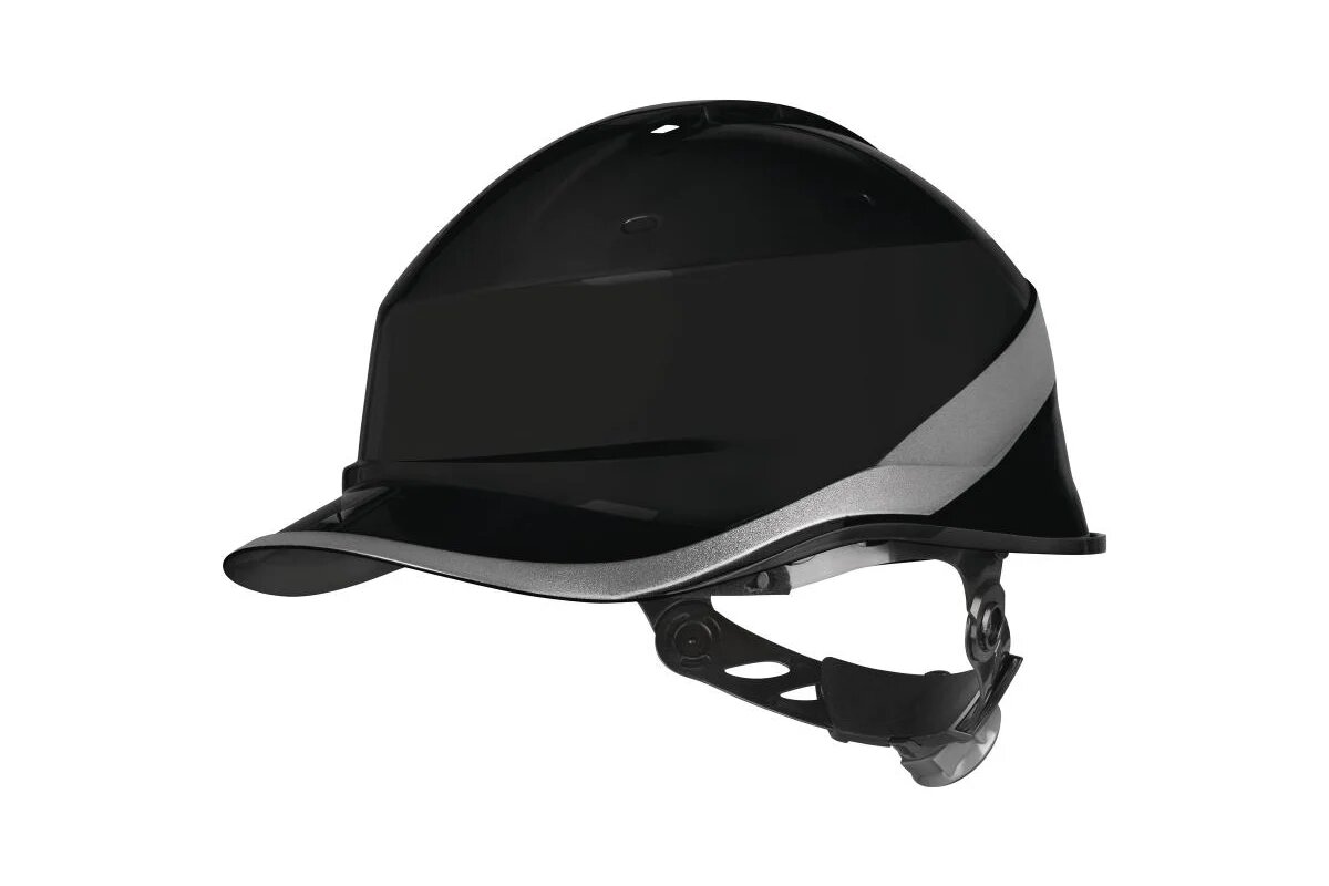 Delta Plus DIAMOND VI WIND каска защитная с вентиляцией ABC, черный карбон DIAM6WTRNOCA