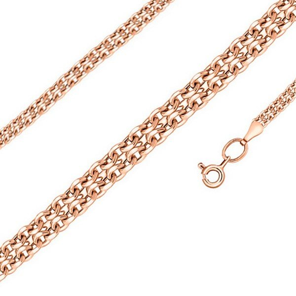 Цепь красное золото, 585 проба