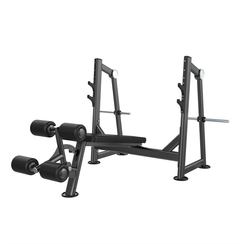 DHZ Fitness U2041 Скамья-стойка для жима под углом вниз