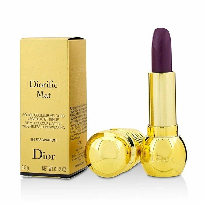 Помада Dior Rouge Diorific Mat 880 Fascination матовая
