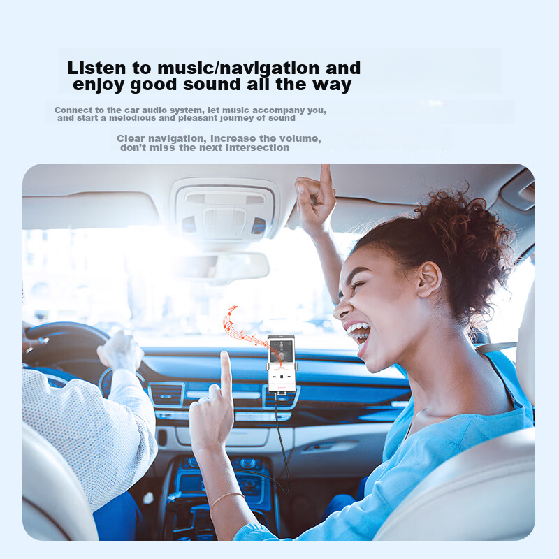 SAMZHE Type-C to 3.5mm Adapter Cable, Car AUX Audio Cable, Universal 1-Meter Cable for Xiaomi 9, Huawei Mate30Pro Phones to Connect Speakers, Headphones, And Amplifiers TY310