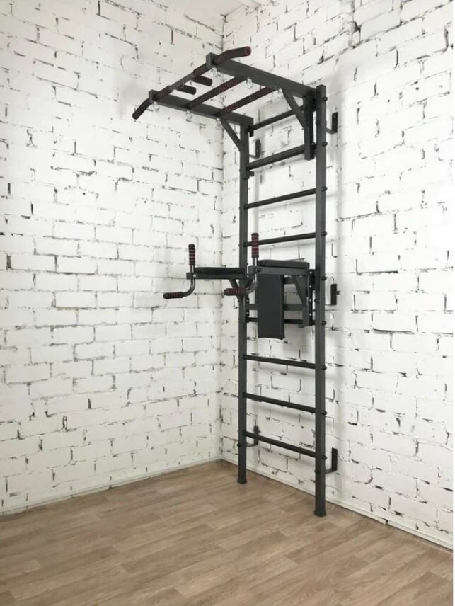 Усиленная шведская стенка Светофор К-2 lite, цвет чёрный