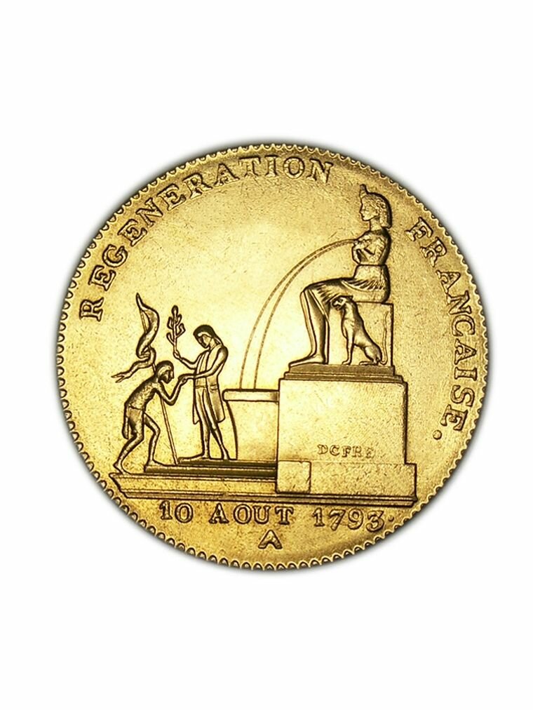 5 десимо 1793 памятная монета Франции сувенирная копия монеты, нумизматика, деньги для коллекции