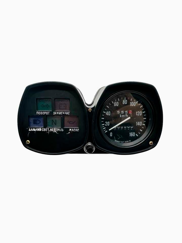 Щиток приборов на мотоцикл Иж (в сборе)