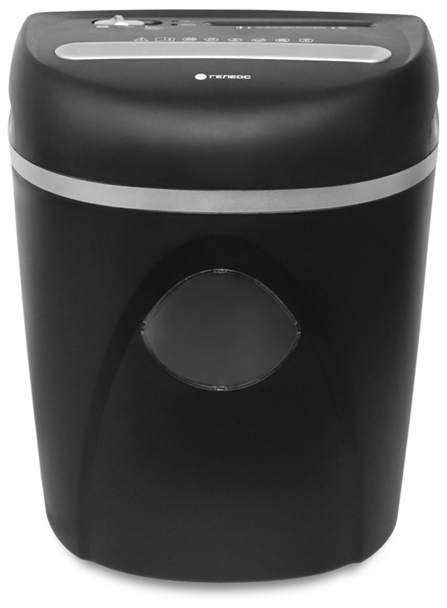 Уничтожитель бумаг гелеос УП23-4 черный