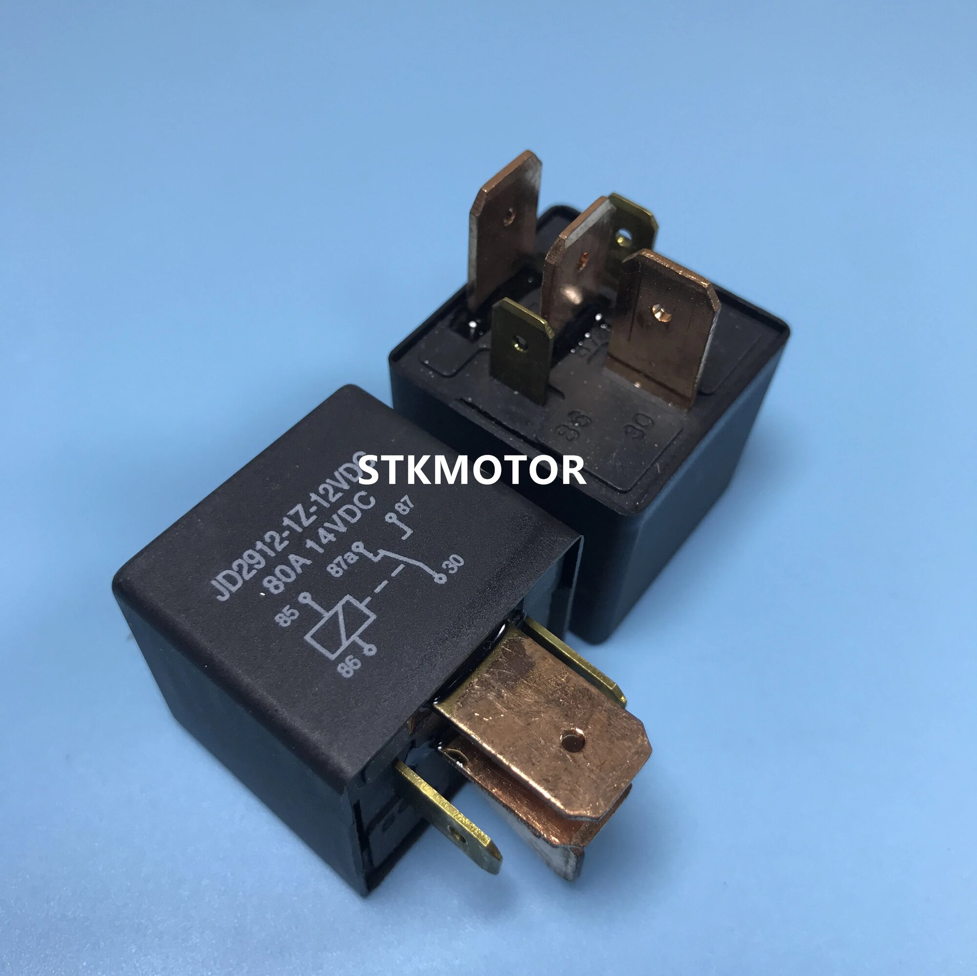 2 шт, реле лебедки, соленоид стартера JD2912-1Z-12VDC 80A 14VDC для ATV Quad Go Kart, багги, запасные части для лебедки