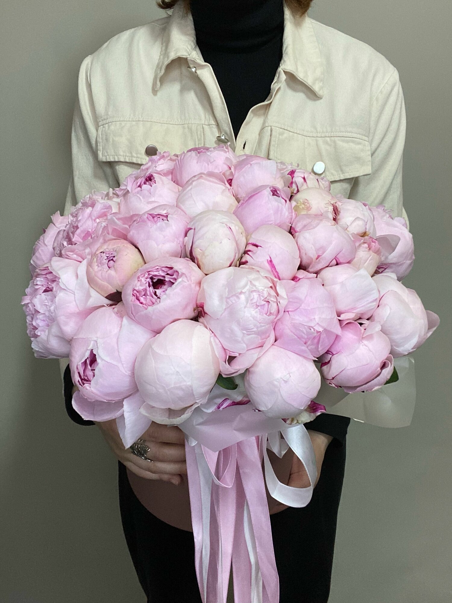 Коробка пионов