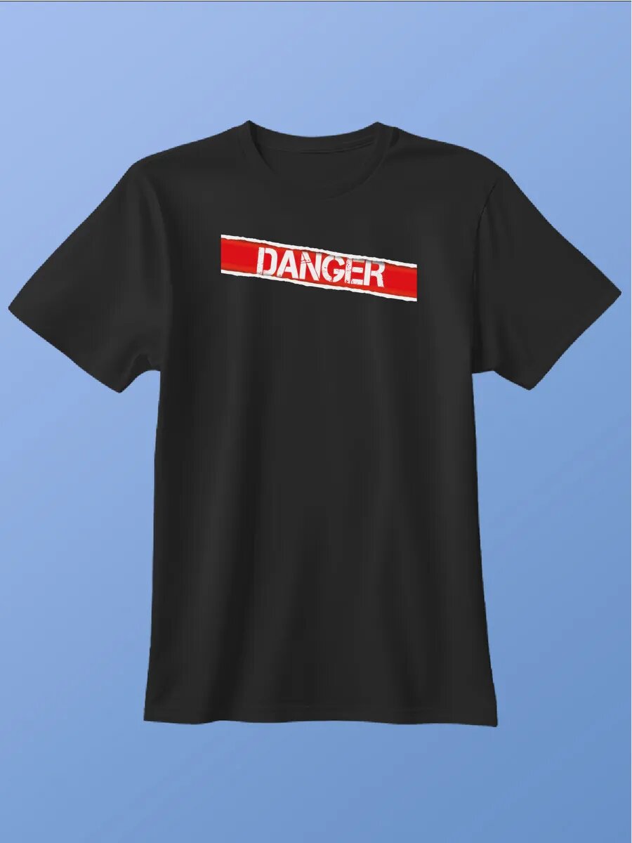 Футболка danger опасный
