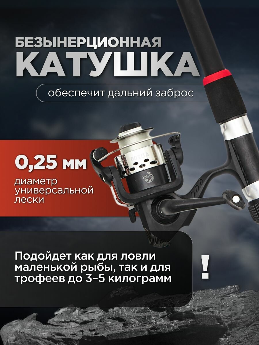 Удилище с катушкой — фото 1