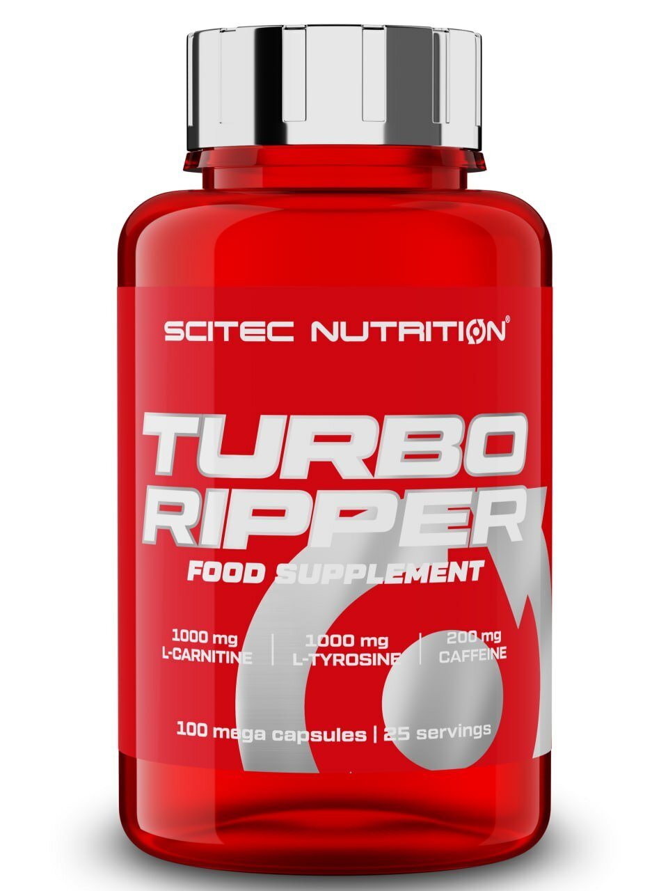 Жиросжигатель Scitec Nutrition Turbo Ripper , 100 капсул, нейтральный вкус