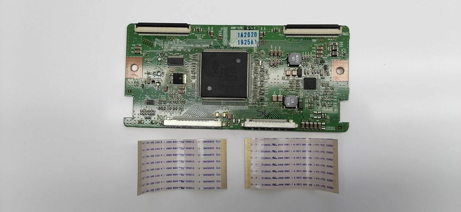 T-con Board Модуль + 2 шлейфа LCD LC320/420/470/550WU_120Hz Control 6870C-4000H панели LC320WUF(SB)(N1) для 32Pfl8404H/60 Lcd Телевизор Плата разъемов арт. 11269