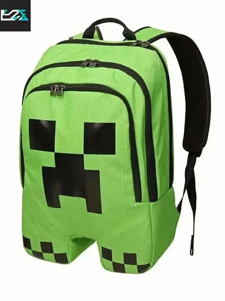 Детский рюкзак большой вместительности, coolie backpack зеленого цвета