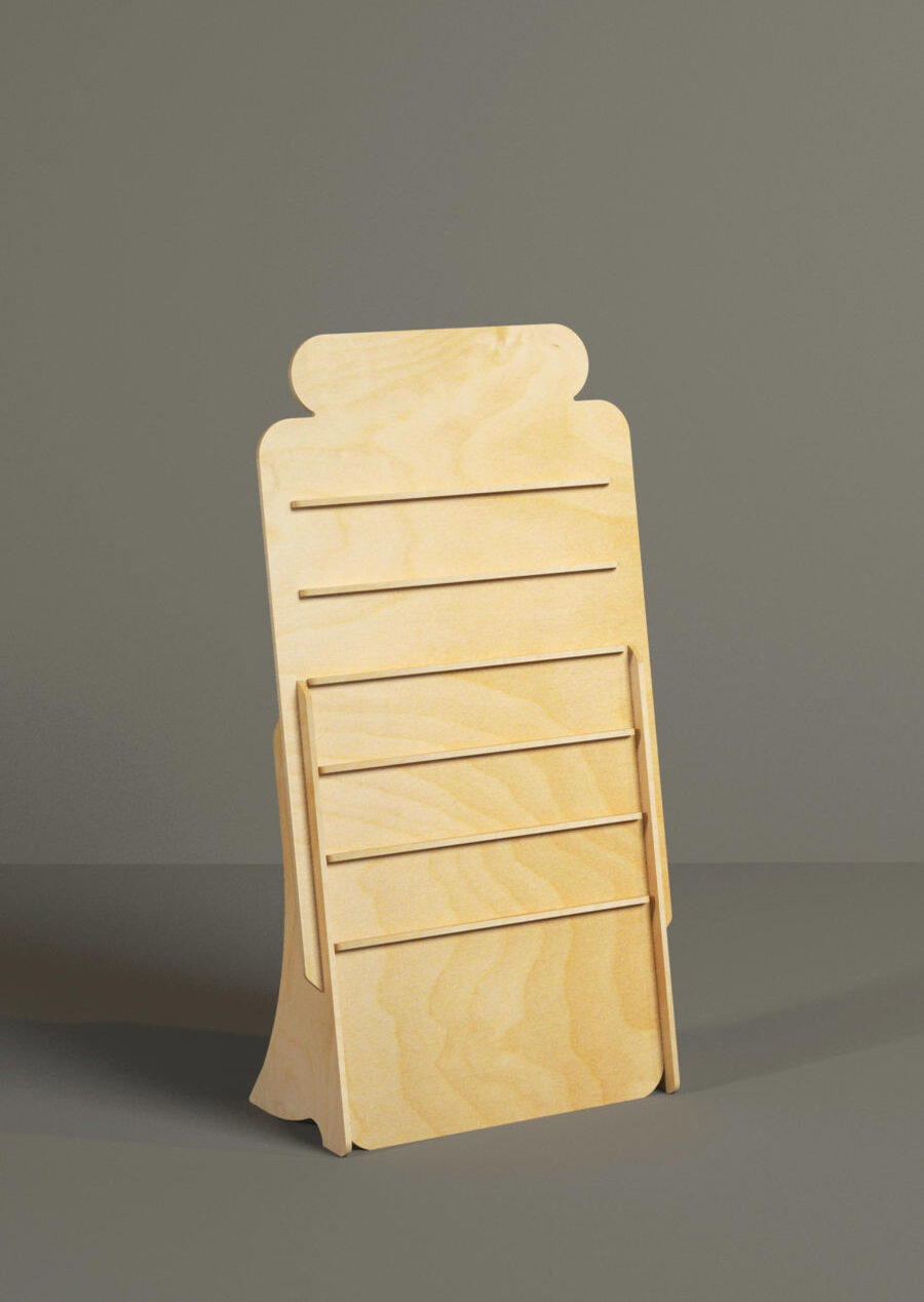 Торговая стойка из фанеры "POSMA" ФФ-46. Производитель товара - компания Westcom.