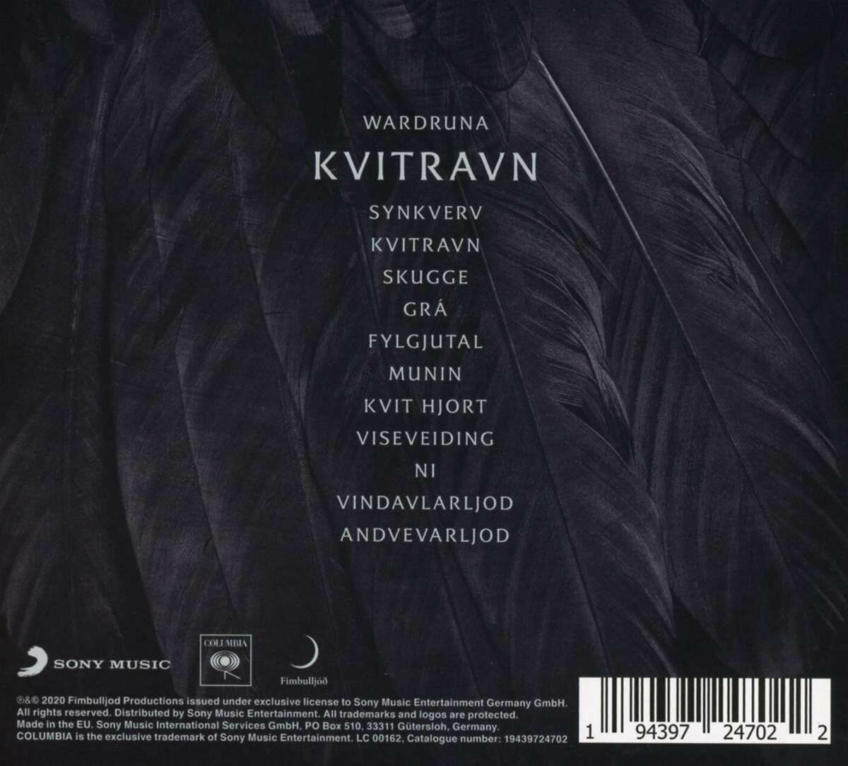 Диск Wardruna - Kvitravn (Limited Edition) (1 CD) — фото 1