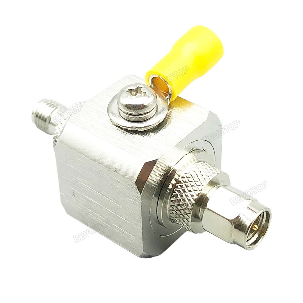 BEVOTOP SMA между мужчинами и женщинами RF коаксиальный грозозащитный разрядник для усилителя сигнала GSM 3G 4G LTE Беспроводная LAN Wi-Fi антенна