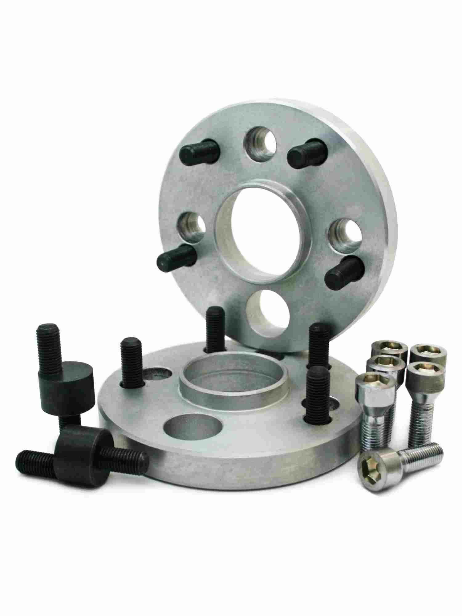 Проставки колёс алюминиевые 20 мм (4*100 → 5*114.3, ЦО 60.1) шпильки М12*1.5, болты М12*1.5 belais #12680