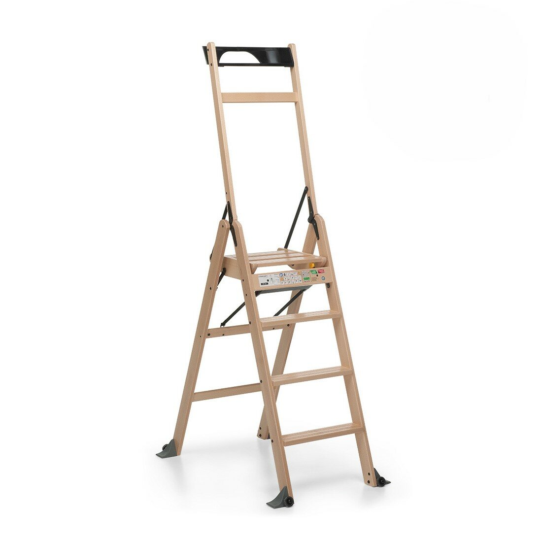 FOPPAPEDRETTI Деревянная стремянка LaScala 4.0 naturale