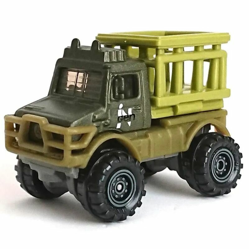 Машинка Matchbox Jurassic World 1/64 car model 97 Mercedes-Benz Unimog U1300