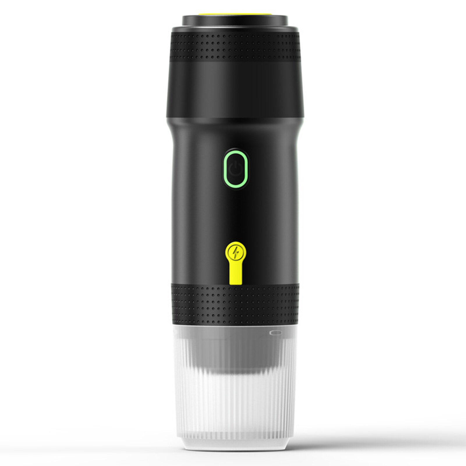 Портативная кофемашина для автомобиля дома путешествий 3 в 1 бесконтактная электрическая кофемашина для капсул и молотого кофе 15Bar мини холодный заварной и нагревательный кофеварка с чашкой 150ml USB кабель черный зеленый серебристый белый