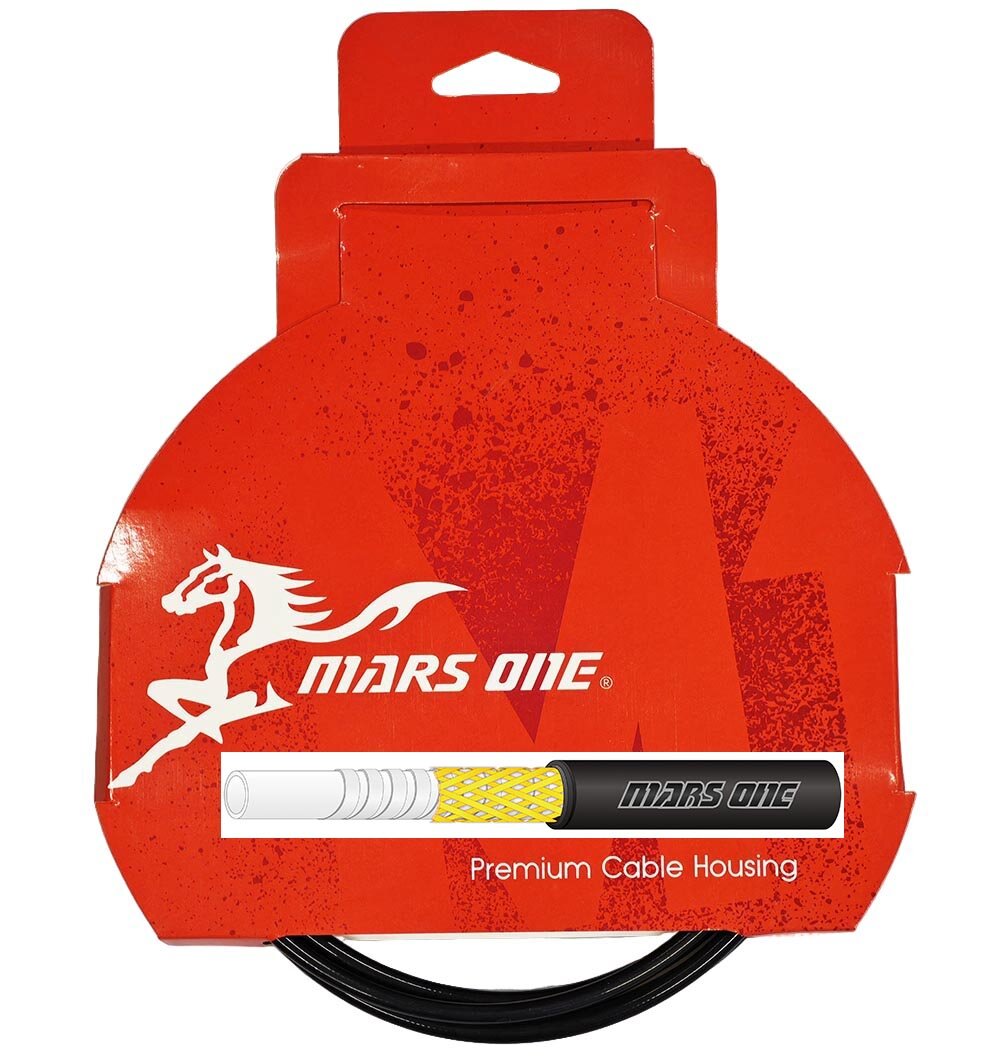 MARS ONE Гидролиния MARS ONE для Sram/Magura ID:2.1xOD:5.0, 1.8 метра (Черный)