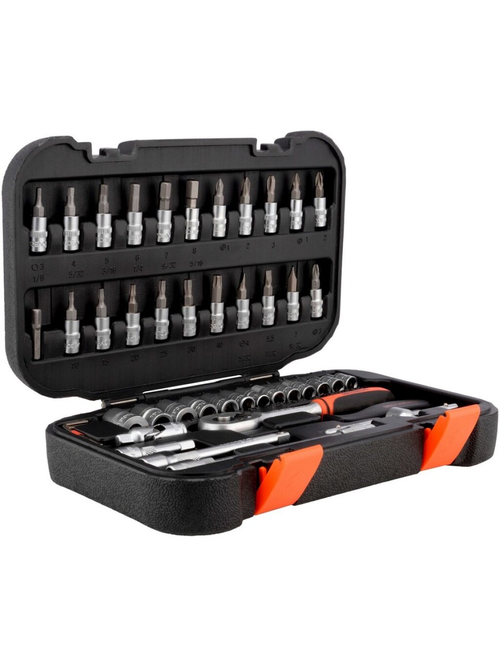 Набор инструментов (46 предметов) "АвтоDело" (1/4")