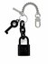 Сумка MARC JACOBS The Padlock, черный
