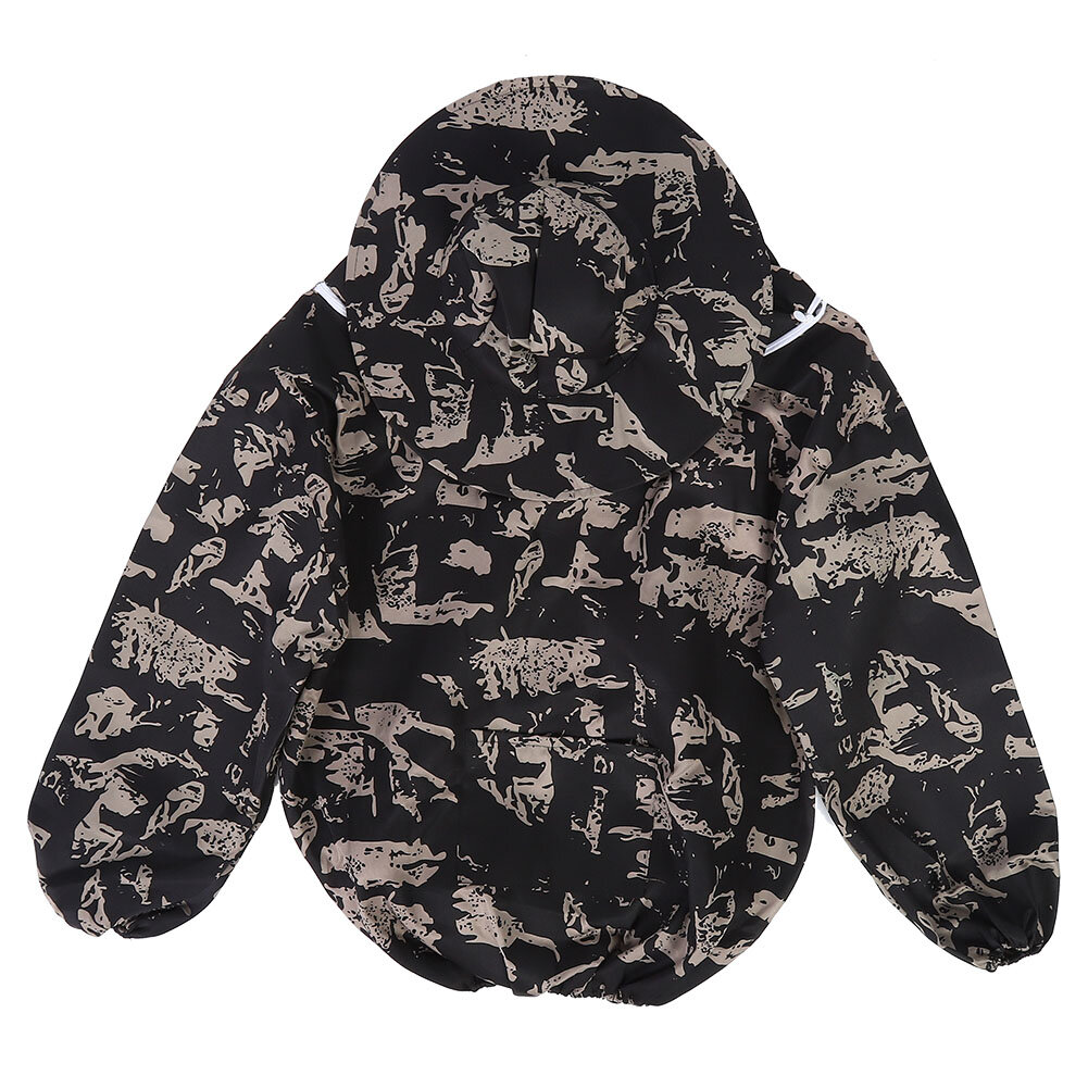 Защитная куртка пчеловода халат с молнией, средний размер