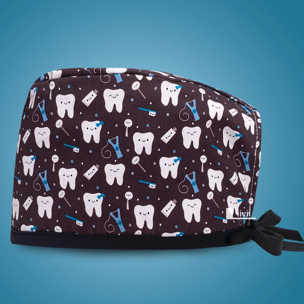 Хлопковая медицинская шапка HTTHDD Розовый, 24003