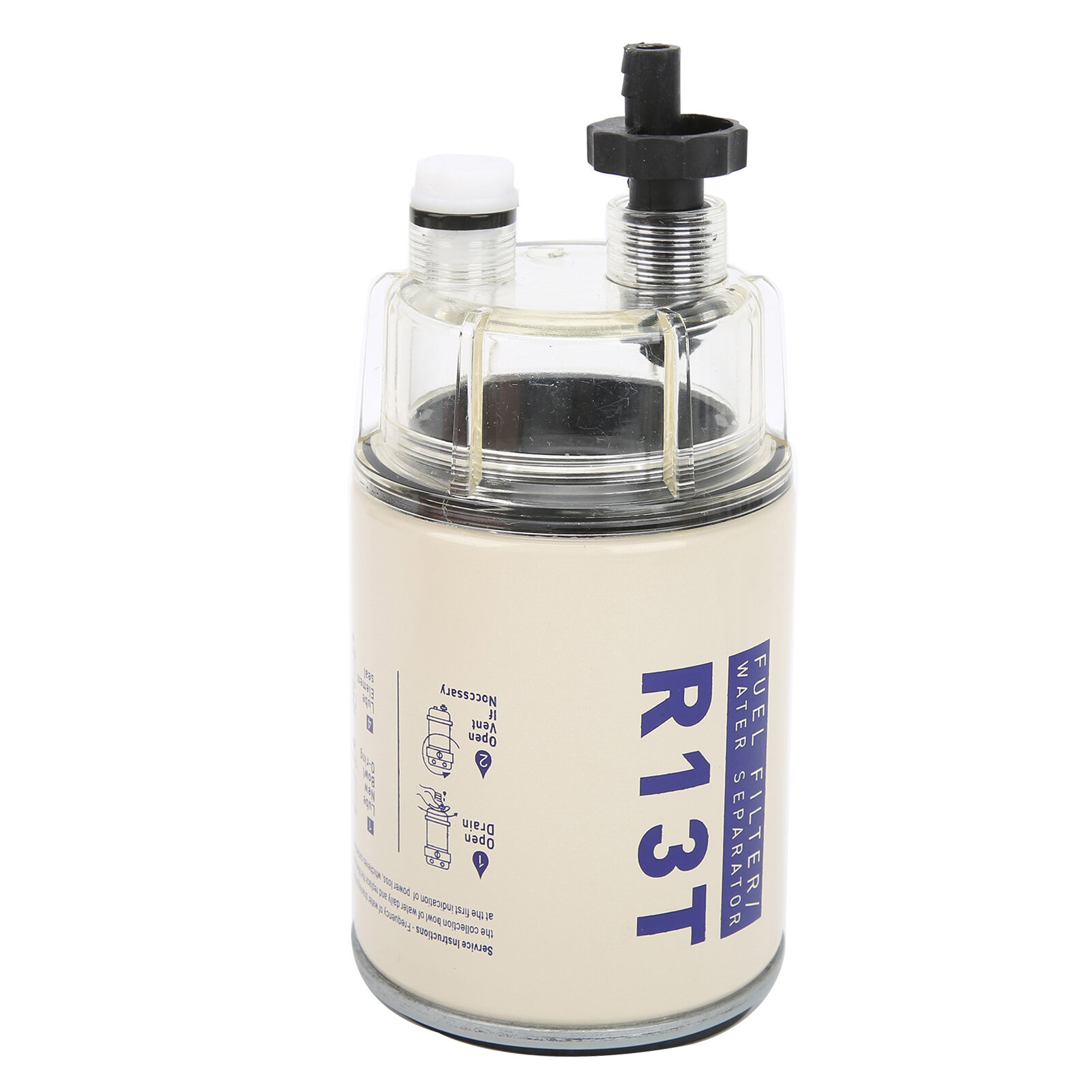 Стакан фильтра-сепаратора топлива BF46164O, для лодочных и малых дизельных двигателей