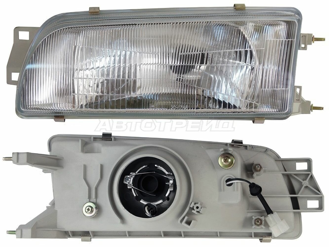 Фара левая для Митсубиси Кольт Лансер, Лансер, Мираж, Либеро арт ST2141119L SAT