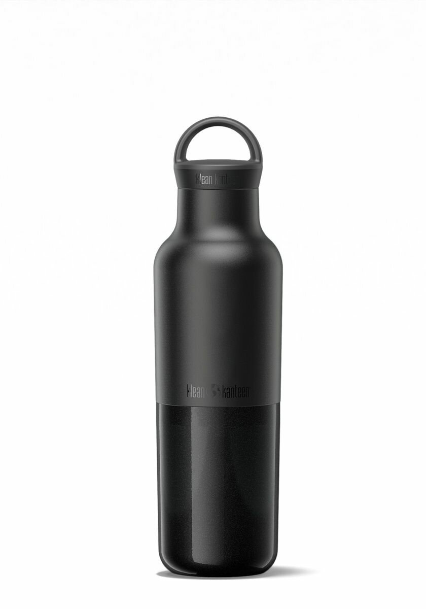 Термобутылка Klean Kanteen Rise Vac Classic Arch Loop 20oz (592 мл) Black