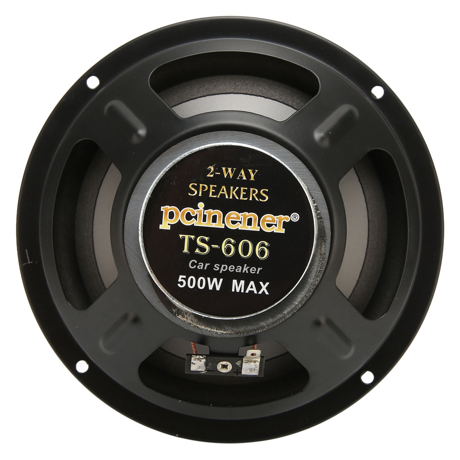 Автомобильный громкоговоритель внешне магнитный 500W средняя частотаmidtone 6 дюймов коаксиальный динамик черный