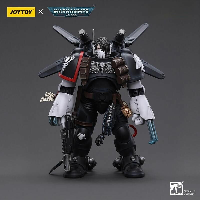 Подвижная фигурка JOYTOY Warhammer 40000 Kayvaan Shrike 1:18, подарок для мальчиков и девочек