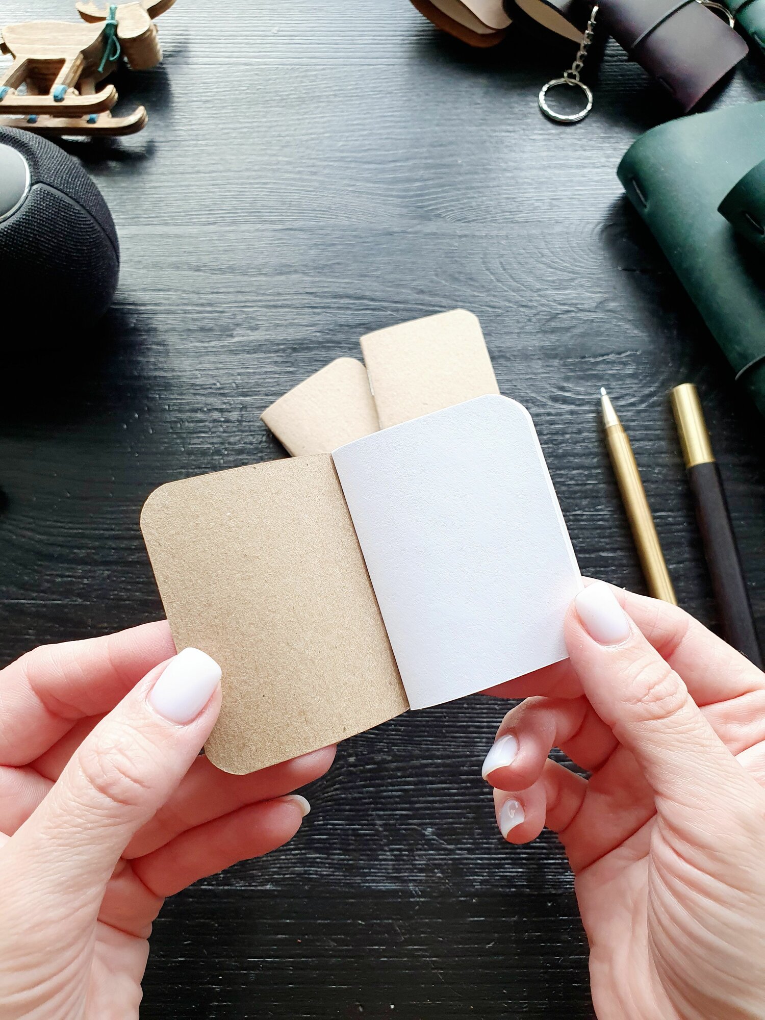 Сменные блокноты А8 (5х6,5см) для блокнота на резинке