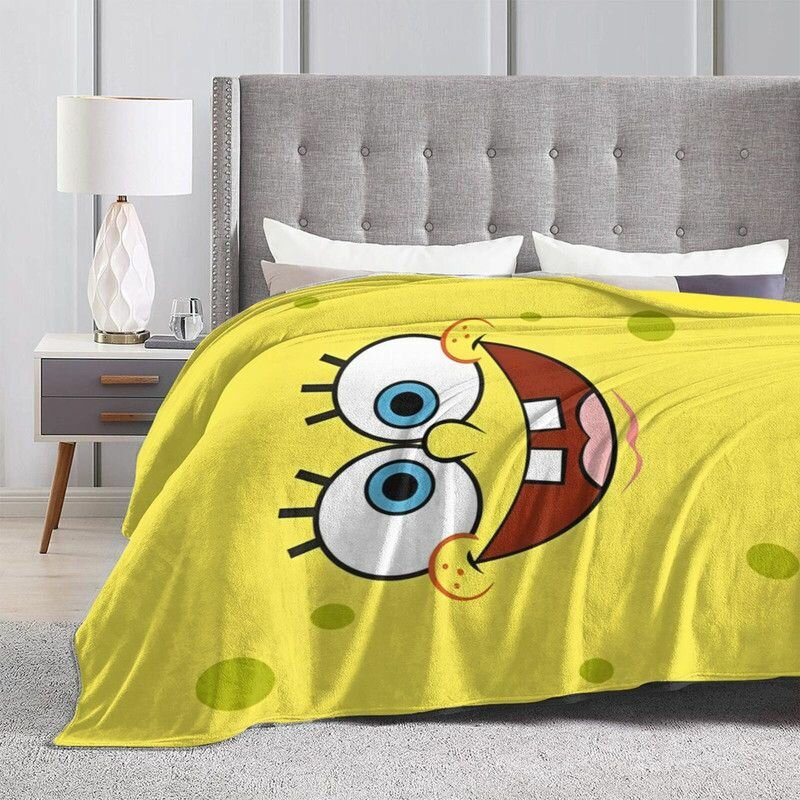 Плед Губка Боб Пледы Губка Боб Квадратные Штаны SpongeBob от SpongeBob SquarePants