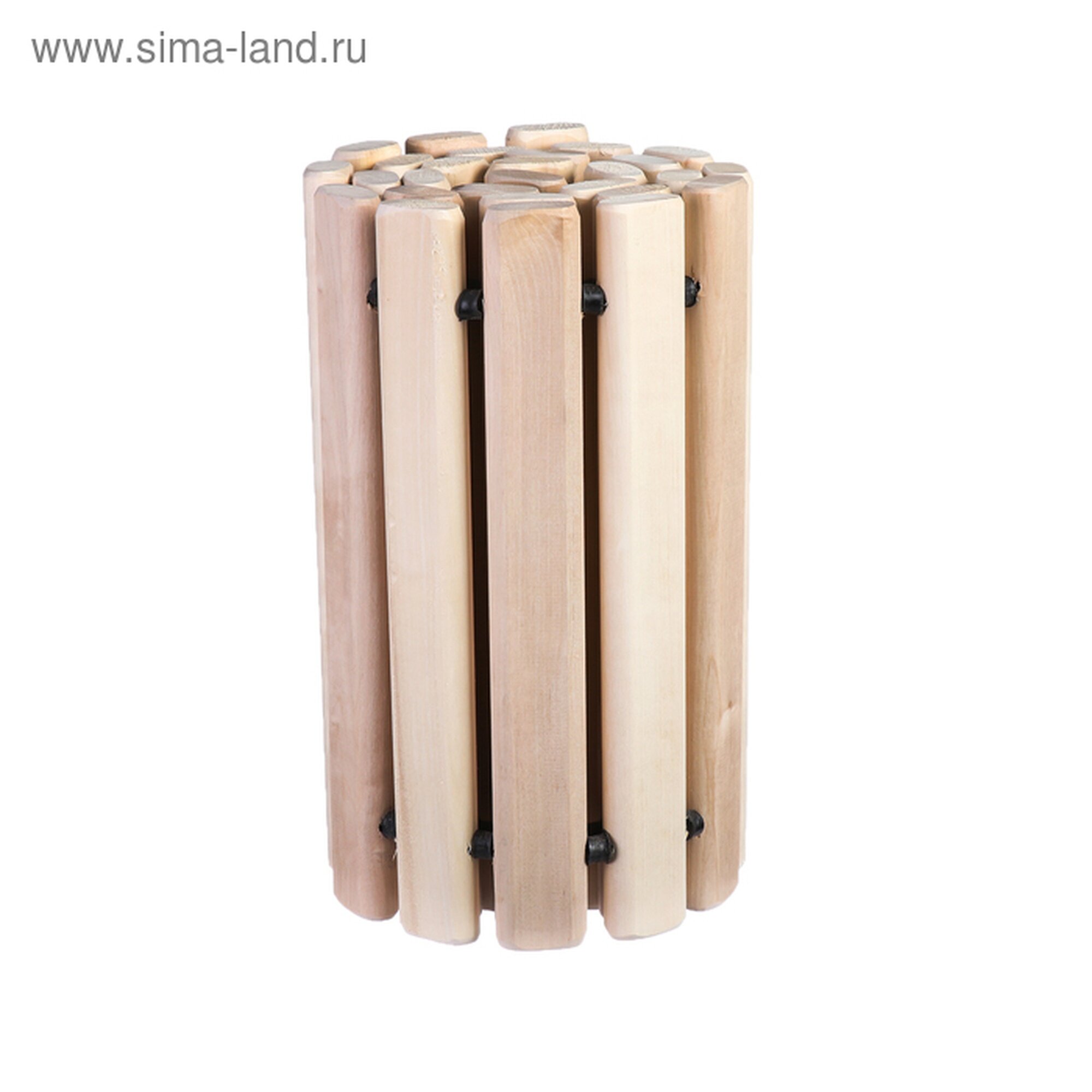 Дорожка садовая Сима-ленд, деревянная, бежевая, 130 x 31 x 1,2 см