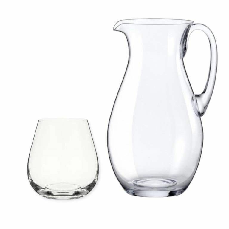 Набор для воды "COLUMBA": кувшин 2000 мл + 6 стаканов 380 мл, Crystal Bohemia/ БСС0384