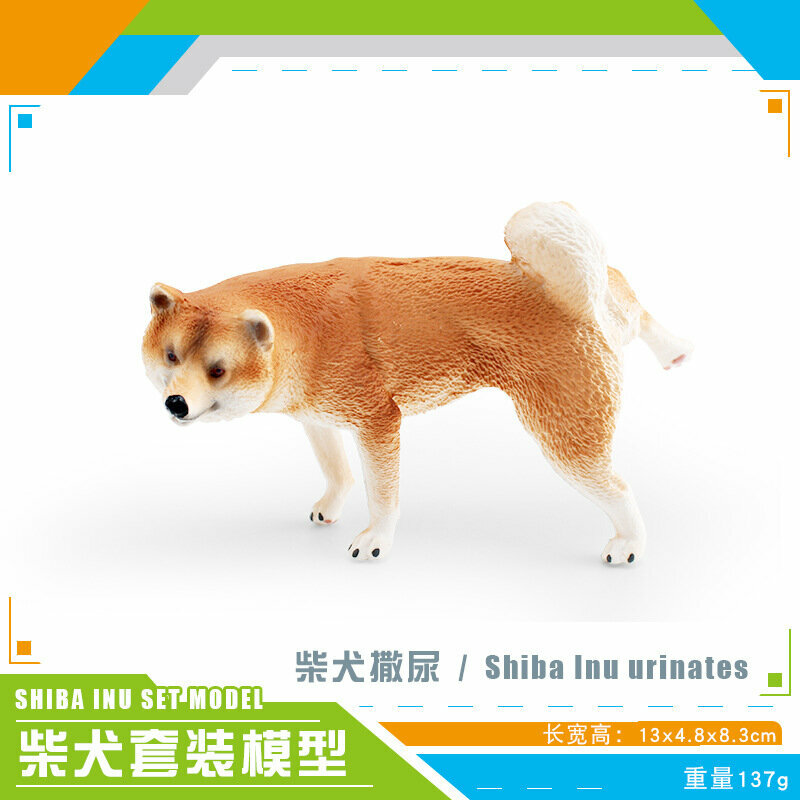 Реалистичная модель собаки для детей, когнитивная игрушка мопса, декор для домашних животных